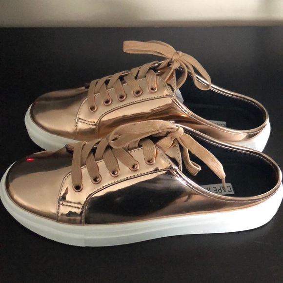 Cape Robbin | Shoes | Cape Robbin Rose Gold Shoes | Poshmark